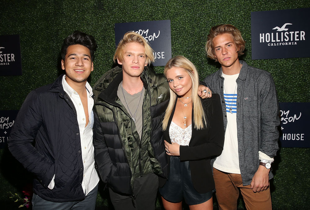 Alli Simpson Joins Brother Cody For Hollister’s Holiday Carnival with ...
