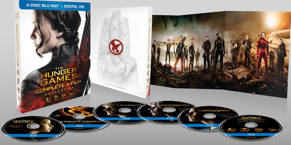 ‘The Hunger Games’ Complete Film Collection Out on Bluray March 22nd ...