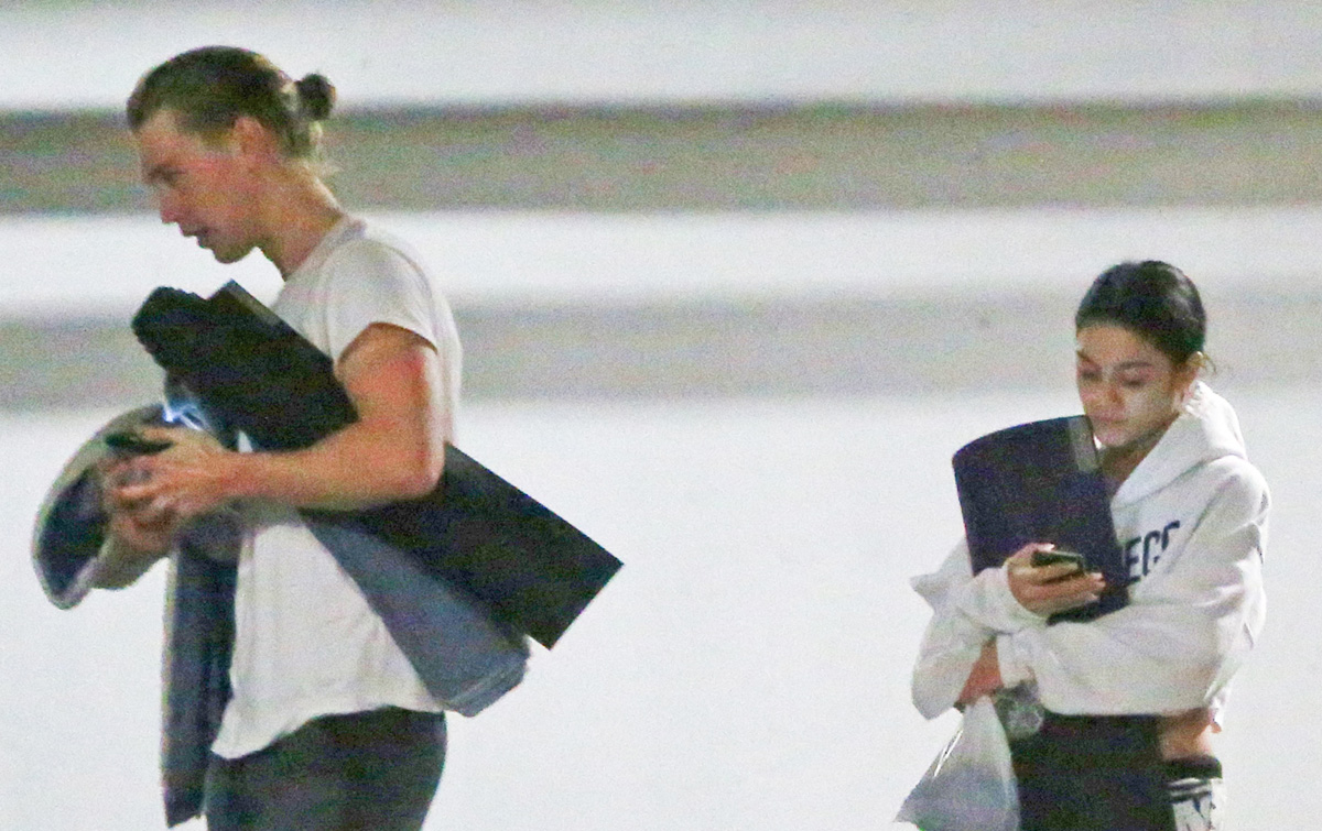 Vanessa Hudgens Takes a Yoga Class After ‘Grease: Live’ Show | Austin ...