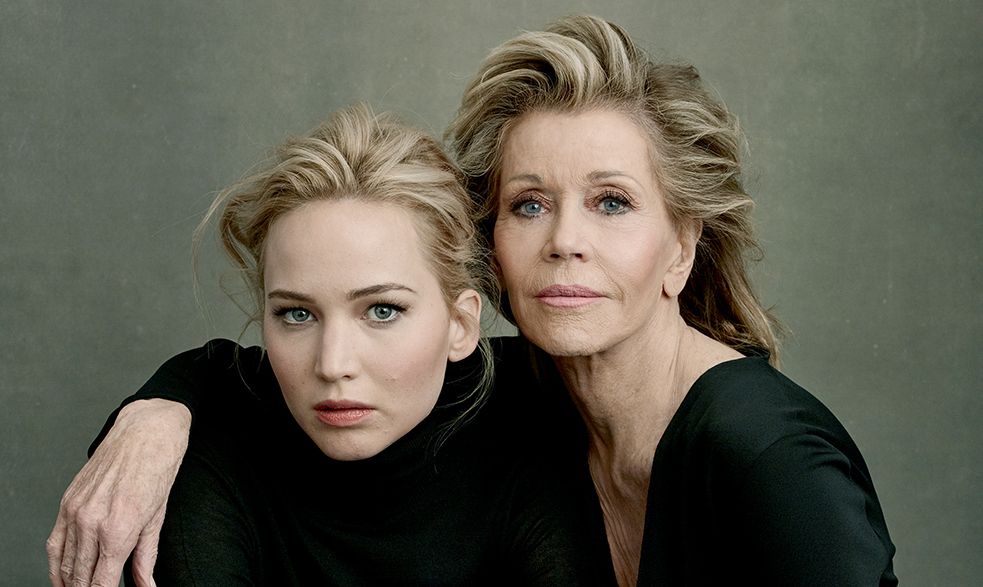 Jennifer Lawrence & Saoirse Ronan Take on Vanity Fair’s Hollywood Issue ...