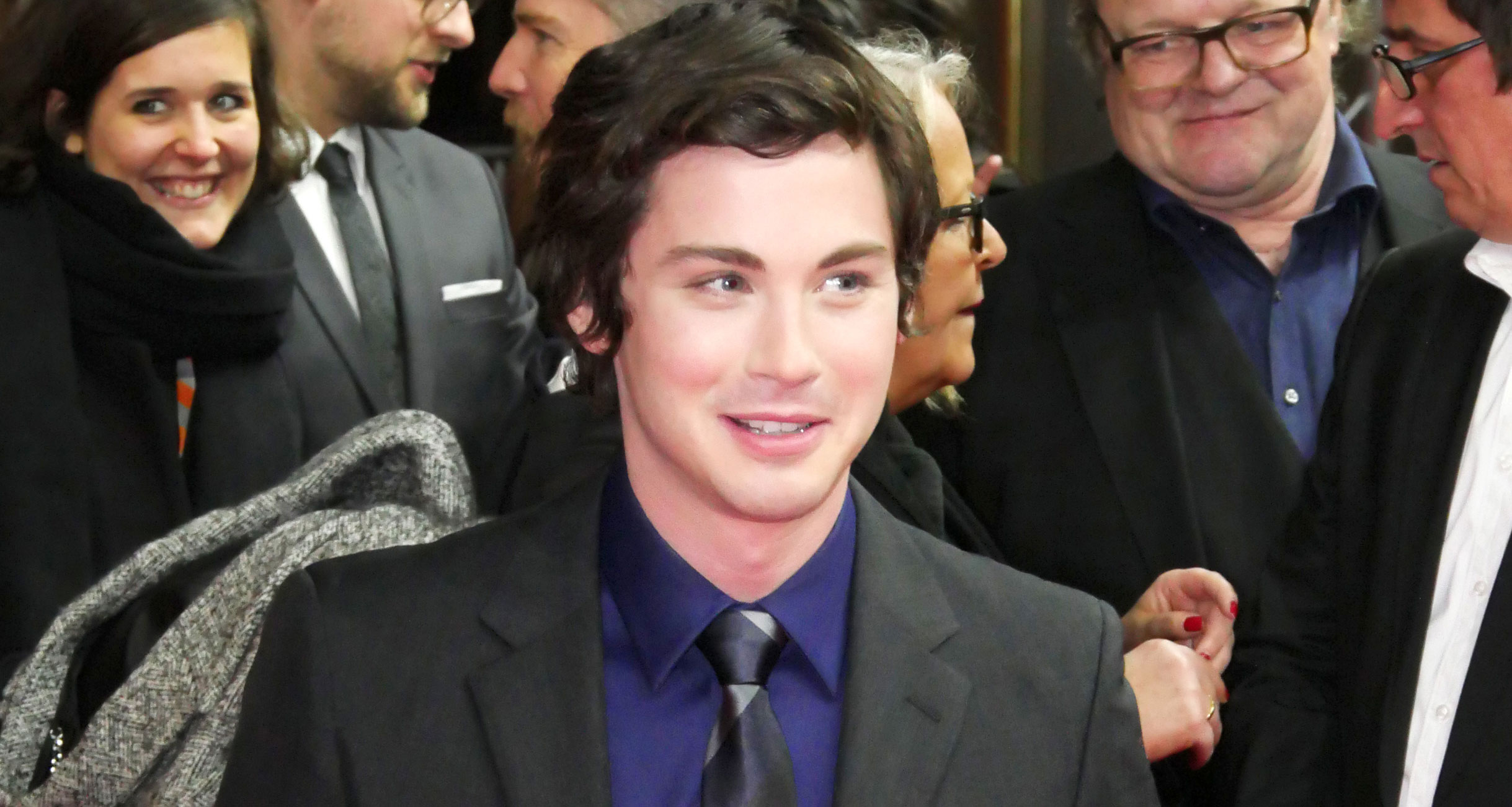 Logan Lerman Premieres ‘Indignation’ in Berlin | Logan Lerman, Sarah ...