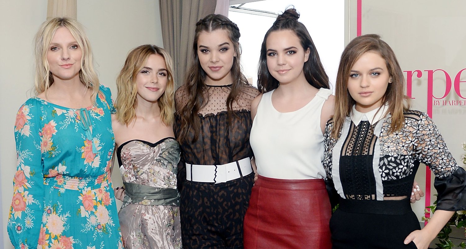 Hailee Steinfeld Gets Bailee Madison’s Support at ‘Harper’ Cover Event ...