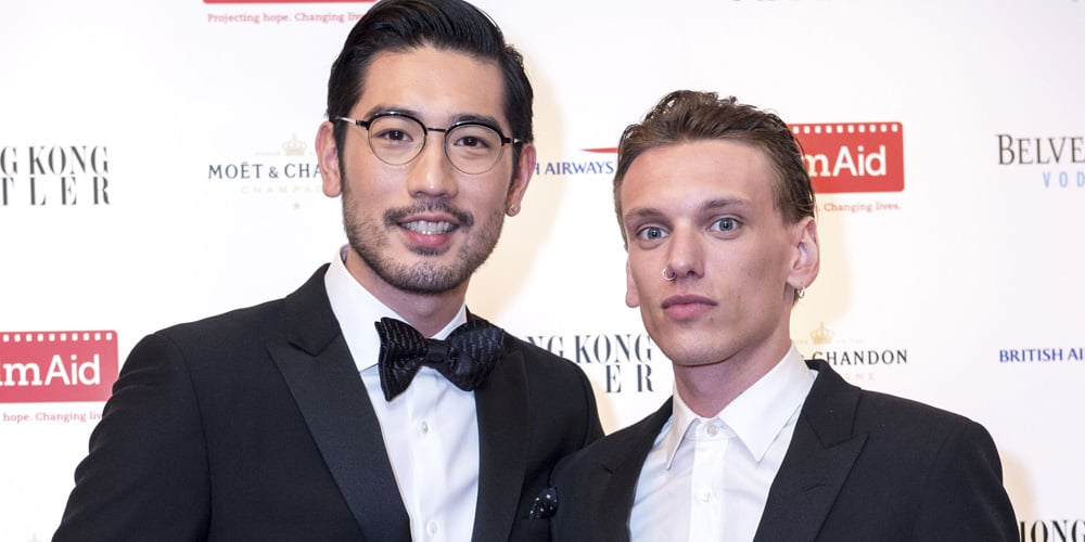 Jamie Campbell Bower Reunites With Godfrey Gao at Asia Power of Film ...