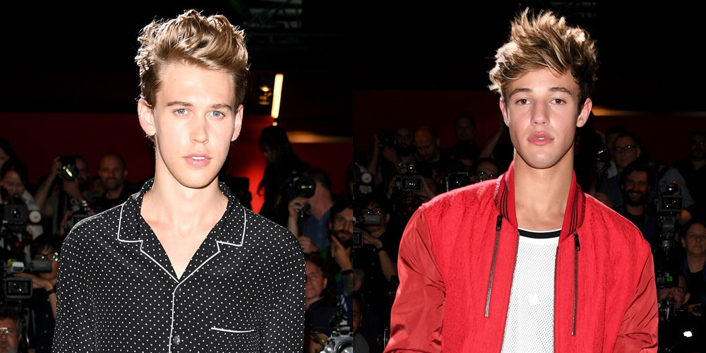 Austin Butler & Cameron Dallas Sit Front Row for Dolce&Gabbana in Milan ...