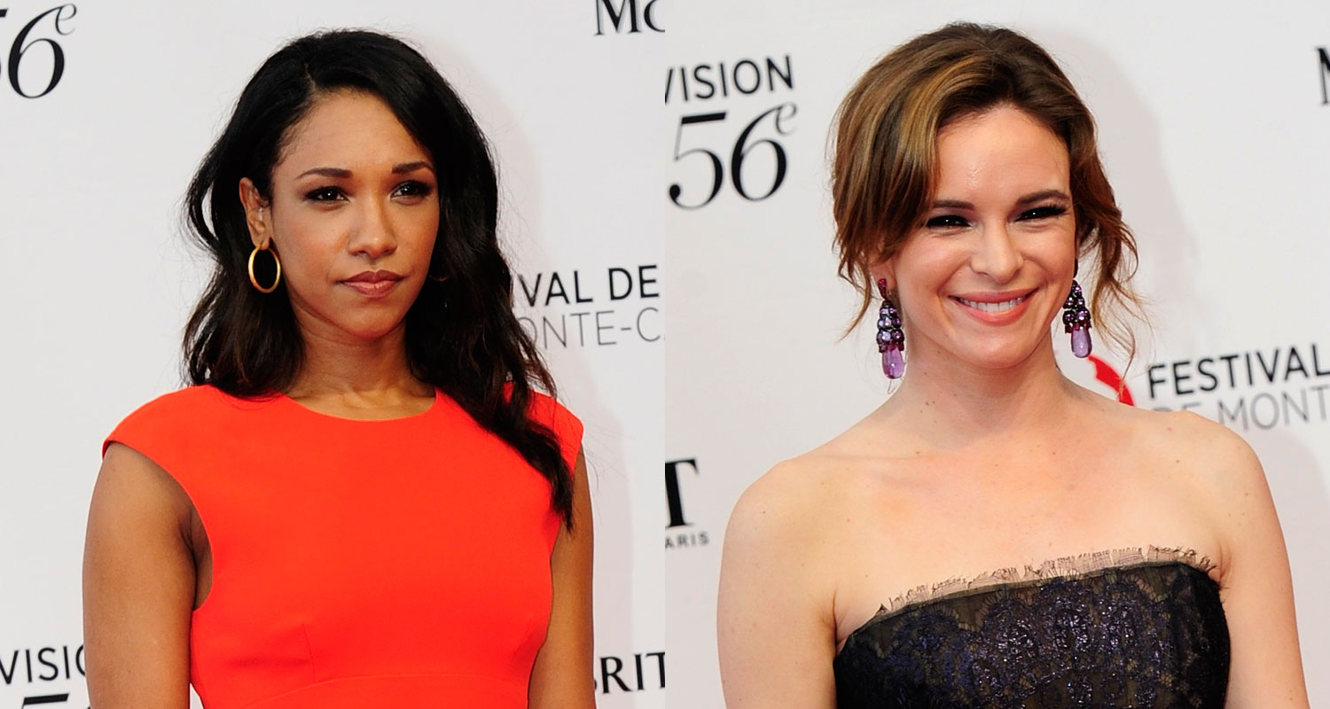 Candice Patton & Danielle Panabaker Rep ‘The Flash’ in Monte-Carlo ...