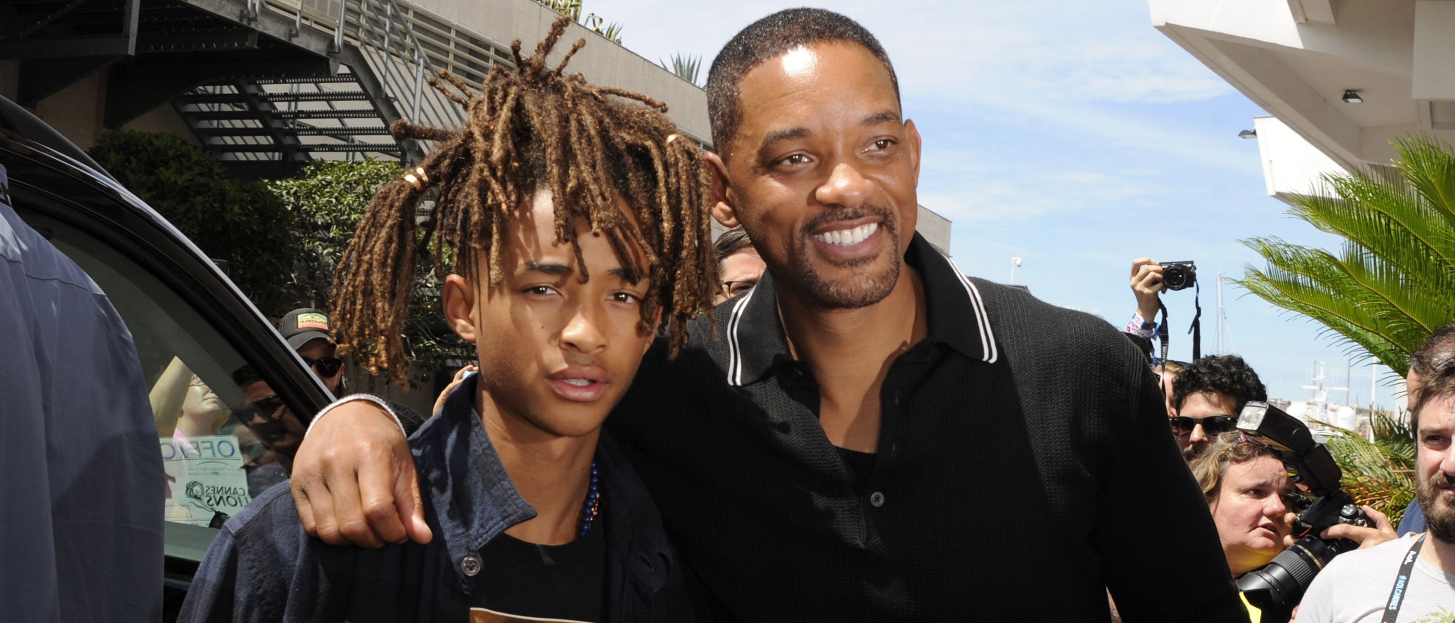 Jaden Smith Hangs Out With Dad Will at Cannes Lions Festival 2016 ...