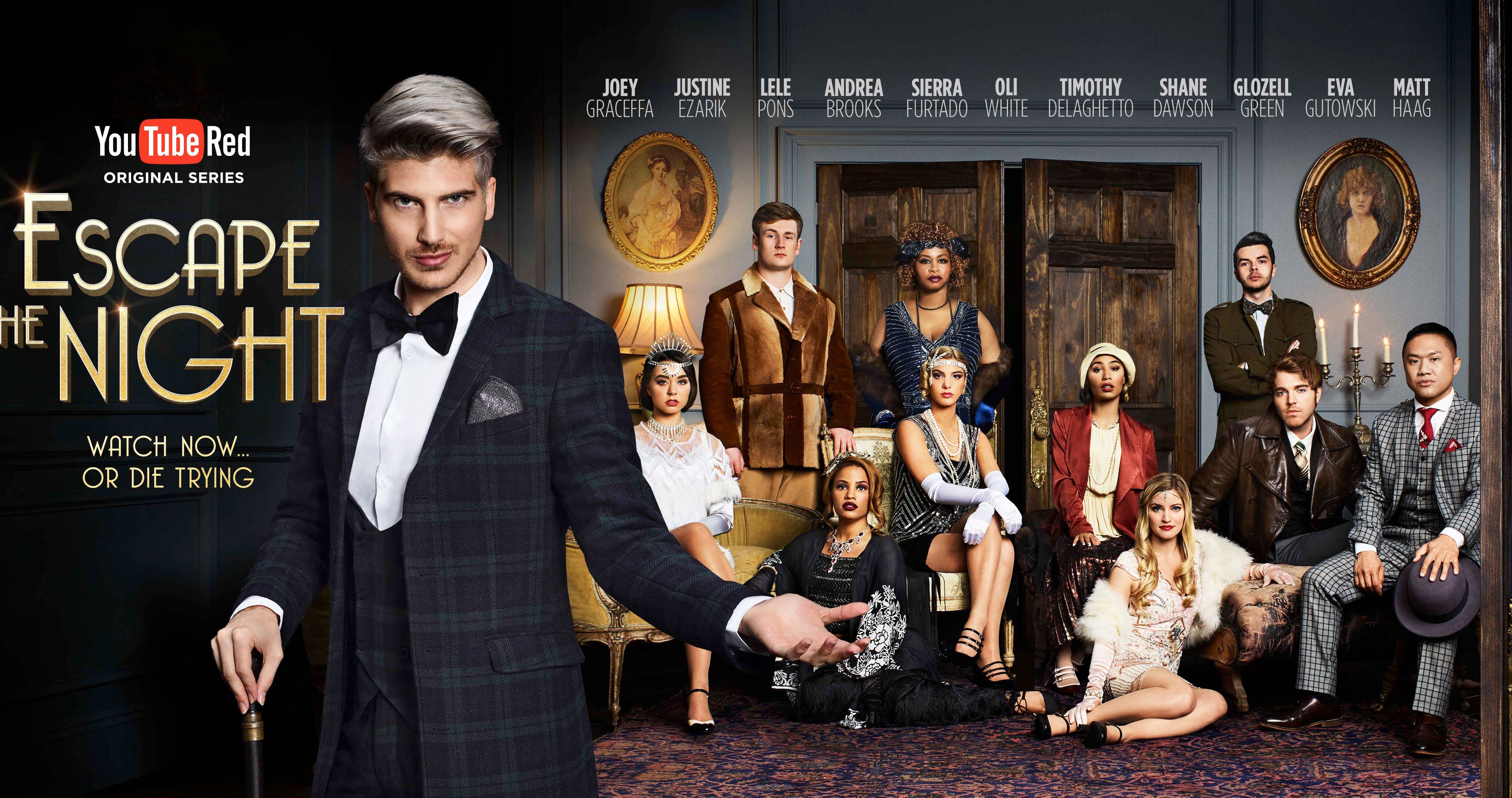 Joey Graceffa Stars in New ‘Escape the Night’ YouTube Series ...