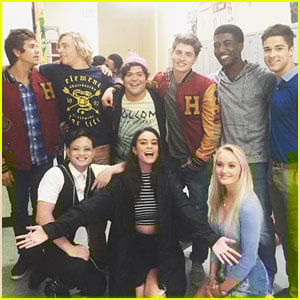 Harvey Guillen Snaps Cast Photo After ‘Status Update’ Wraps Production ...