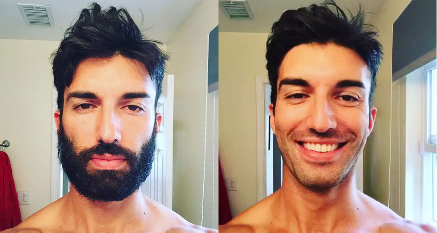 Justin Baldoni Shaves His ‘hiatus Beard Before ‘jane The Virgin