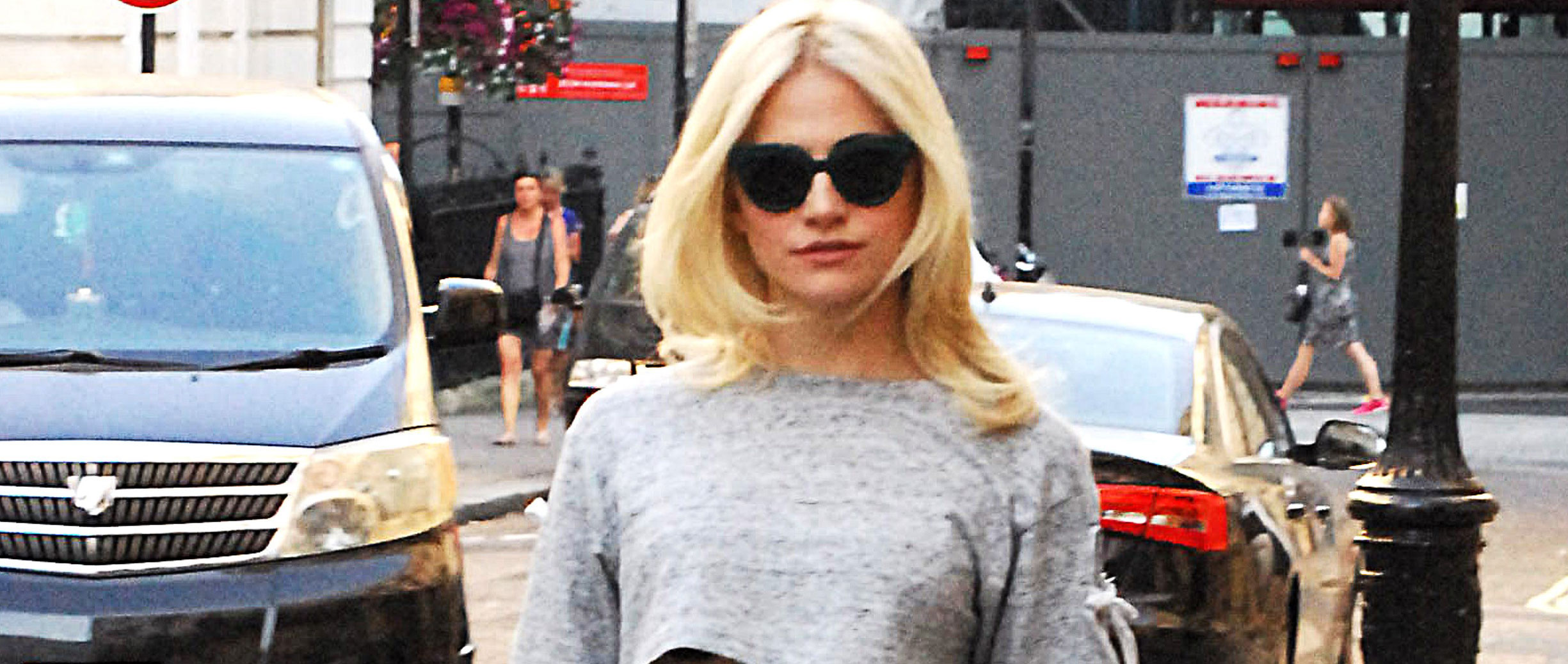 Pixie Lott Rocks a Cute Crop Top in London | Pixie Lott | Just Jared Jr.