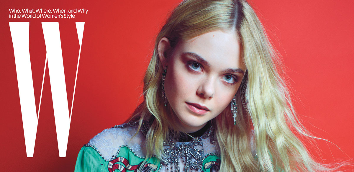 Elle Fanning Is W Magazine’s Royal October 2016 Cover Star! | Elle ...