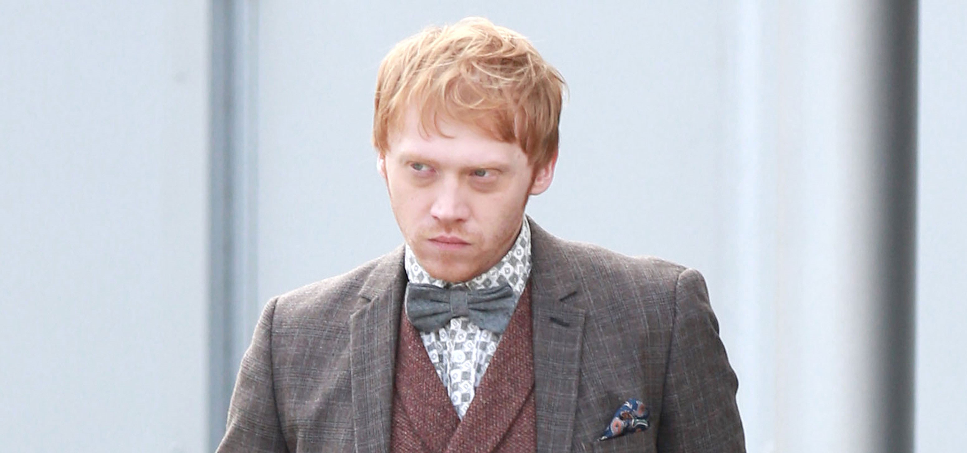 Rupert Grint Kicks Off His Week With More ‘Snatch’ Filming | Luke ...