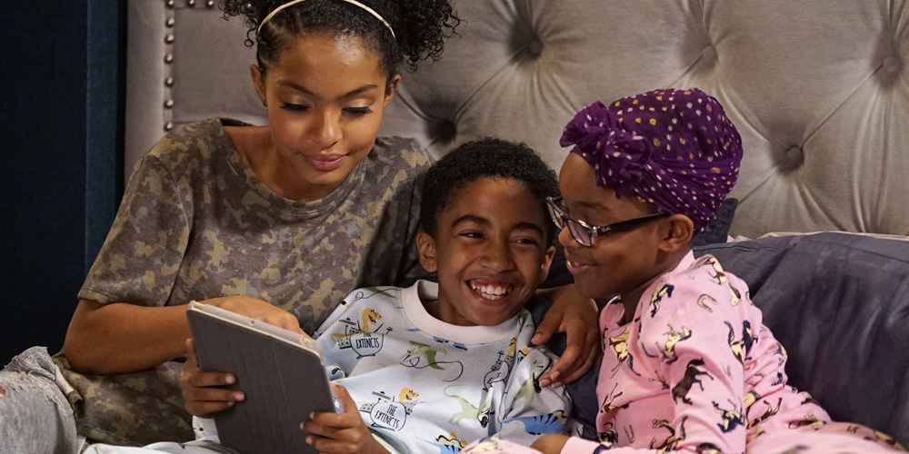 The Kids Spend Time With Bow Before New Baby Arrives on ‘black-ish ...