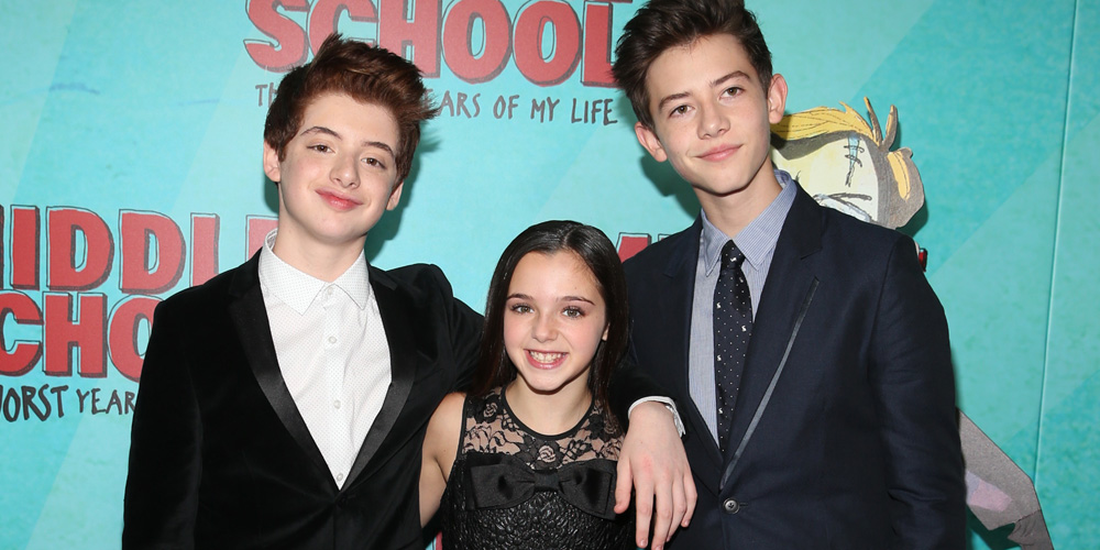 Thomas Barbusca & Griffin Gluck Premiere ‘Middle School’ In NYC with ...