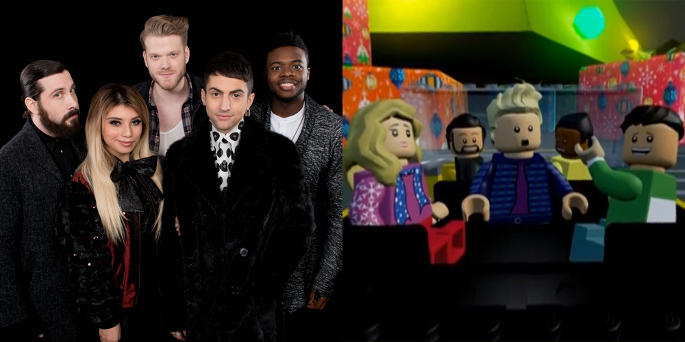 VIDEO: Pentatonix Turn Into Legos For ‘Up On The HouseTop’ Vid! | Music ...