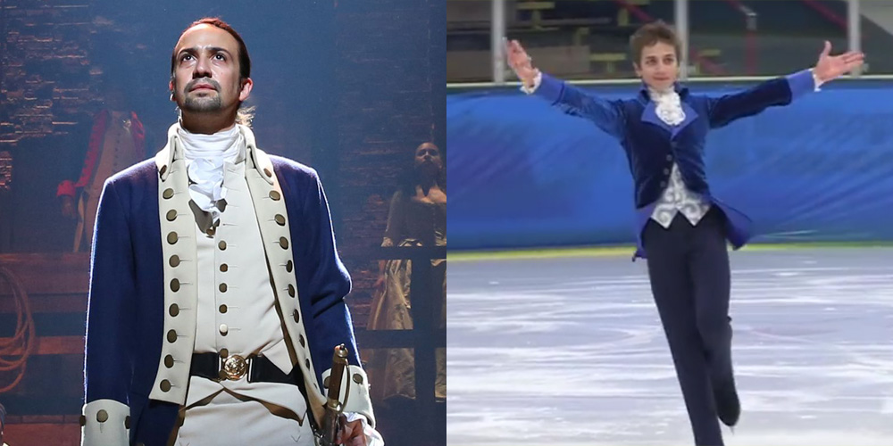 Lin-Manuel Miranda Praises Figure Skater’s ‘Hamilton’ Inspired Program ...