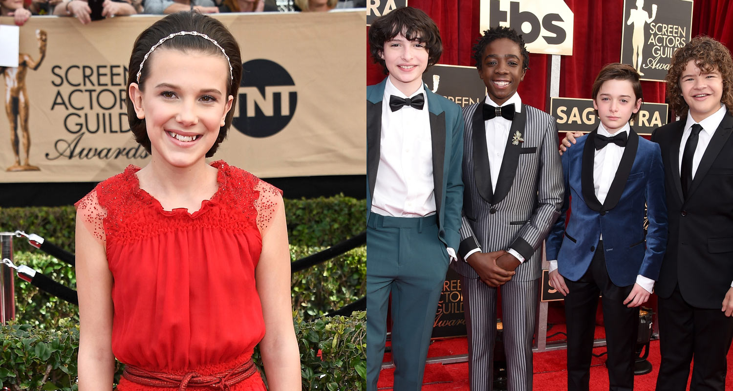 Millie Bobby Brown & ‘Stranger Things’ Cast Have a Blast at SAG Awards ...