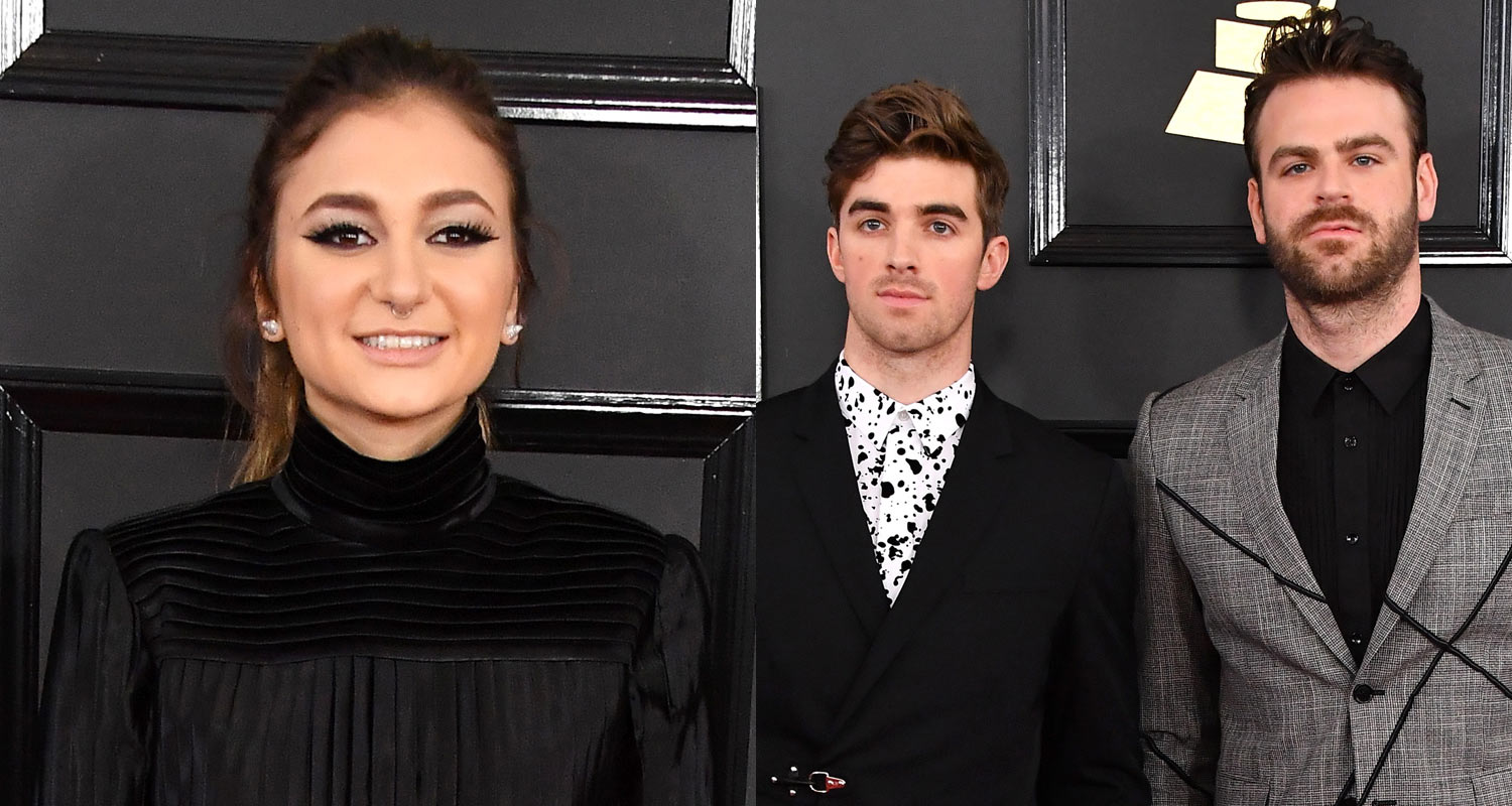 Daya & the Chainsmokers Arrive in Style at the Grammys 2017 | 2017 ...