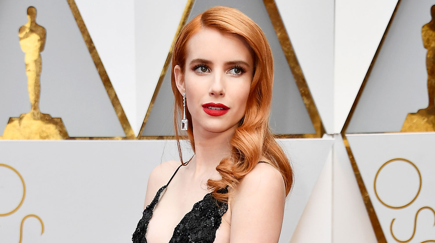 Emma Roberts Makes an Enviornmental Statement With Her Gown at Oscars ...