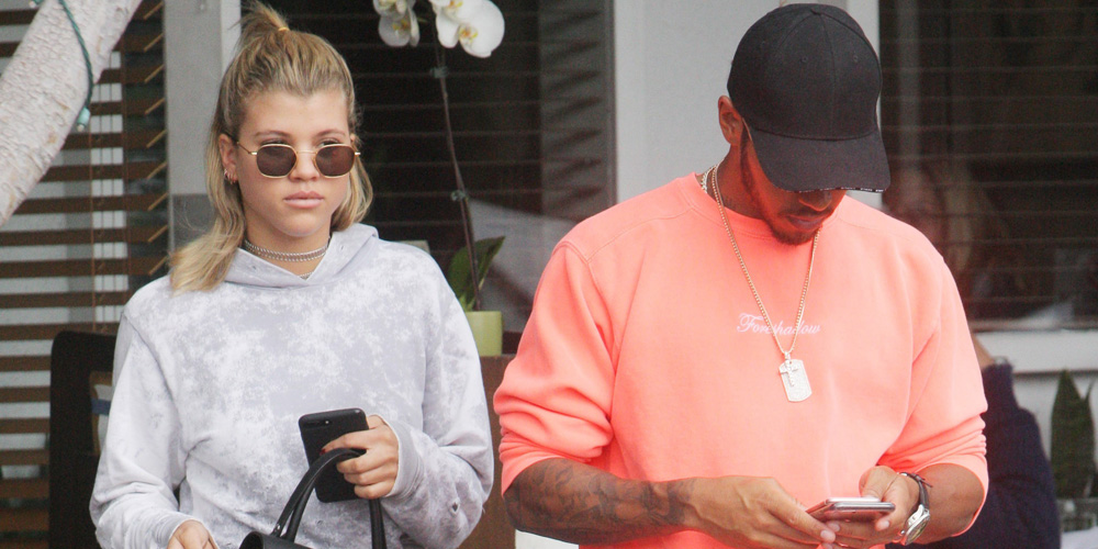 Sofia Richie & Lewis Hamilton Lunch Out Together in LA | Lewis Hamilton ...