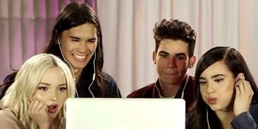 ‘Descendants 2′ Cast Watches Their Film’s Preview for the First time ...