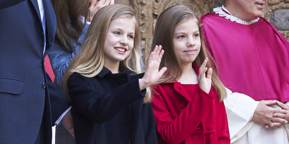 Princess Leonor Shows Off Perfect Royal Wave For Easter Mass | Princess ...