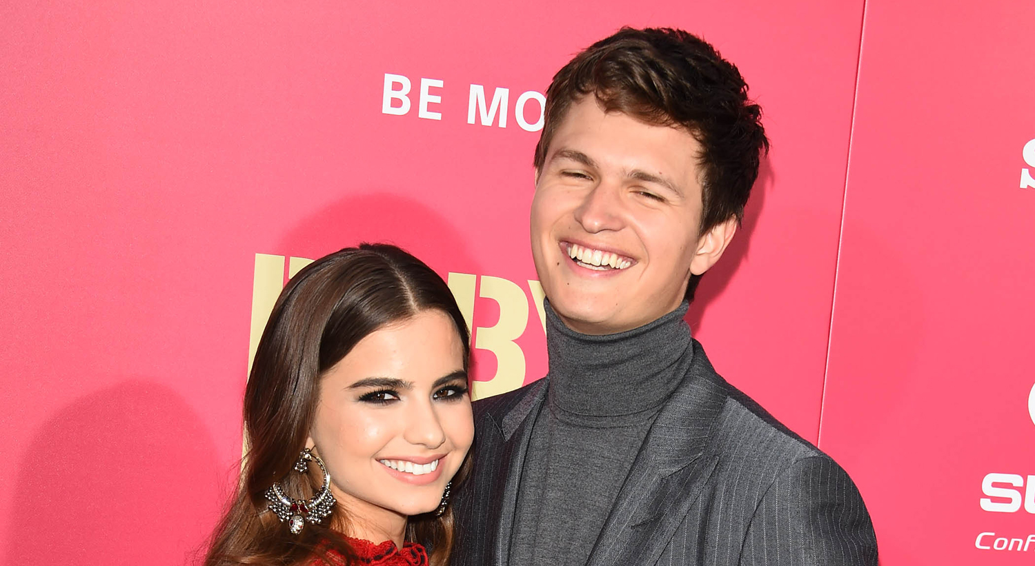 Ansel Elgort is Joined by Girlfriend Violetta Komyshan at ‘Baby Driver ...