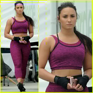 Demi Lovato Shows Her Strength During Jiu-Jitsu Training Session ...