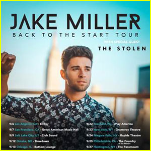 Jake Miller Drops ‘Back to the Start Tour’ 2017 Dates – Full List Here ...