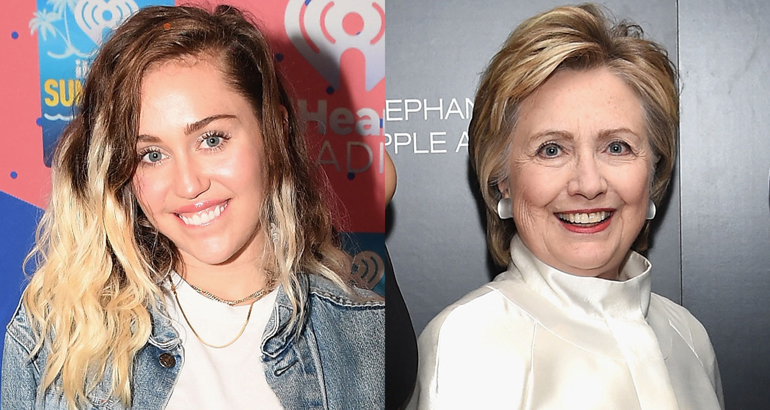 Miley Cyrus Was ‘Inspired’ by Hillary Clinton When Penning Her New Song ...