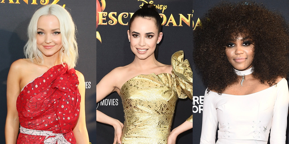 Dove Cameron, Sofia Carson, & China Anne McClain Stun at ‘Descendants 2′ Premiere! | Brenna ...