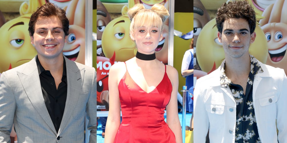 Cameron Boyce & DeVore Ledridge Support Jake T. Austin at ‘Emoji Movie ...