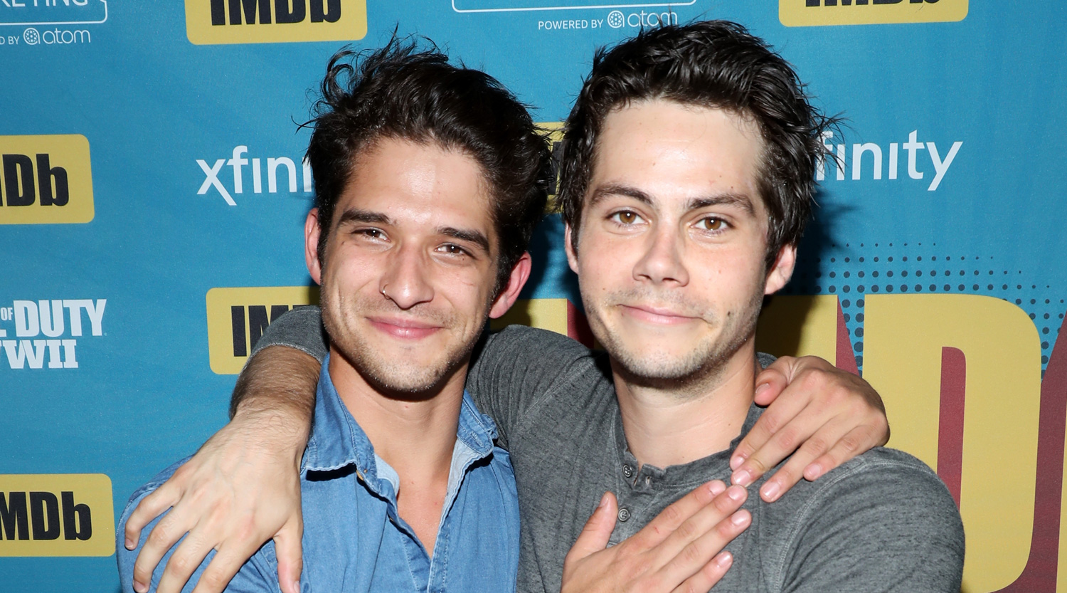 Teen Wolf’s Tyler Posey & Dylan O’Brien Hug It Out at Comic-Con ...