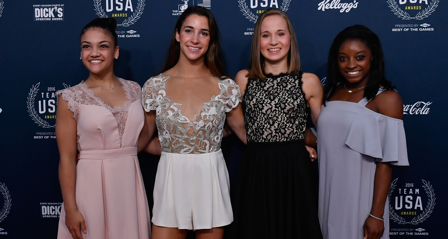 The Final Five Get Inducted Into the Gymnastics Hall Of Fame ...