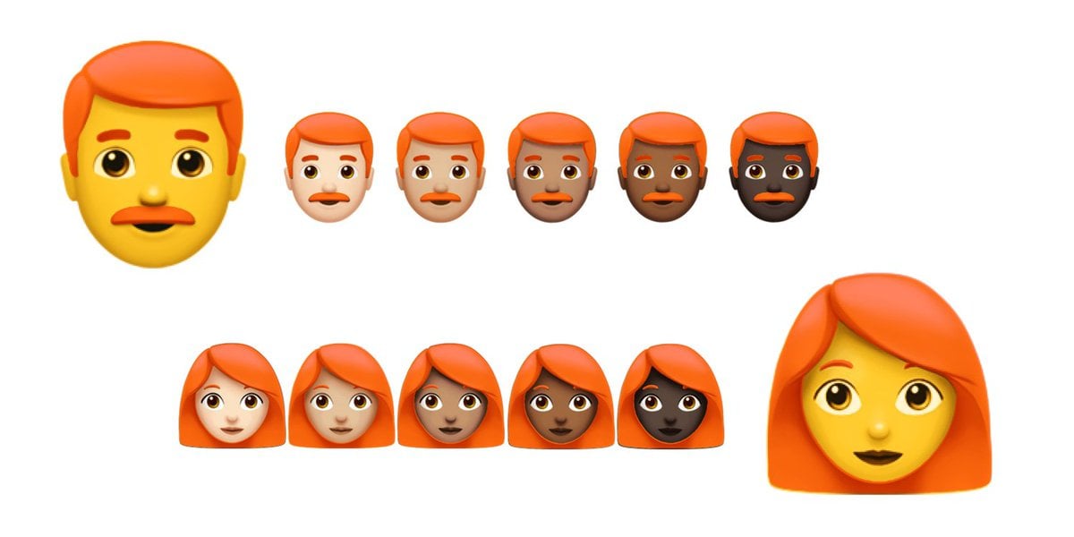 The Redhead Emoji Is Officialy Coming To iPhones Everywhere…Next Year ...