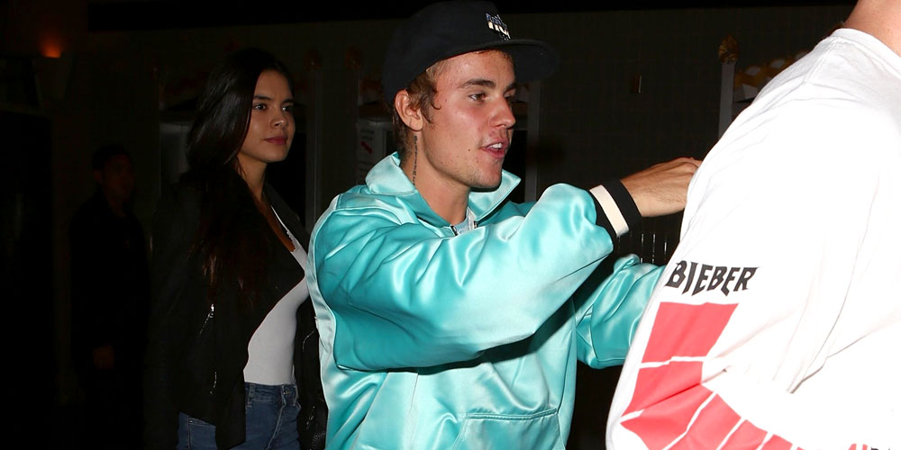 Justin Bieber Looks Cool in a Blue Bomber Jacket at Church! | Justin ...