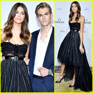 Kaia & Presley Gerber Make a Stunning Brother-Sister Duo During Paris ...