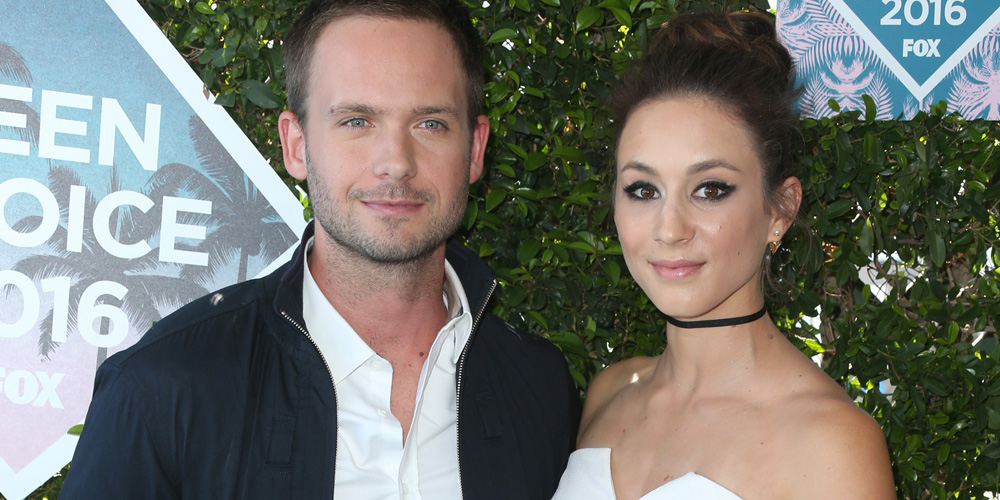 Patrick J. Adams is Inspired By Wife Troian Bellisario | Patrick J ...