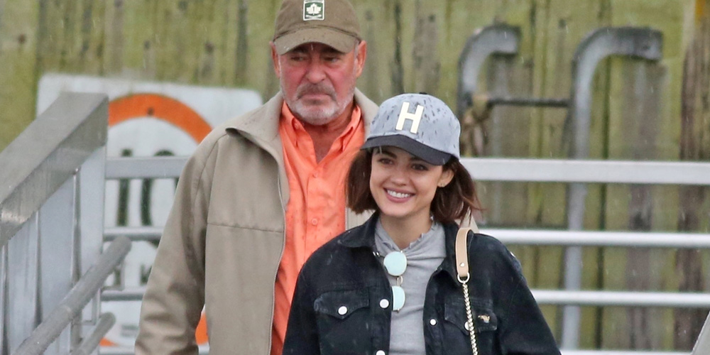 Lucy Hale Takes Dad Preston On Vancouver Tour | Lucy Hale | Just Jared Jr.