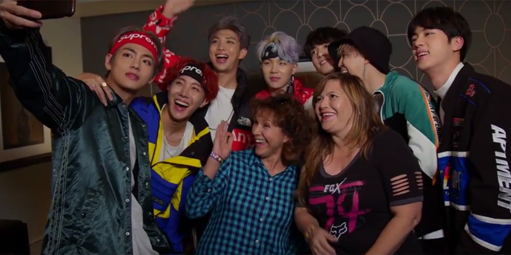 BTS Super Fans & Their Moms Got an Awesome Surprise From Jimmy Kimmel ...