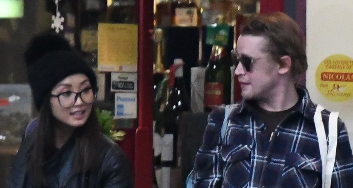Brenda Song & Boyfriend Macaulay Culkin Couple Up for Paris Shopping ...