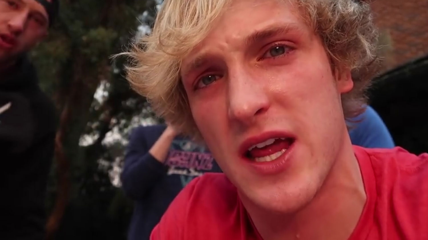 Logan Paul Trips Over Invisible Box Challenge | Logan Paul | Just Jared Jr.