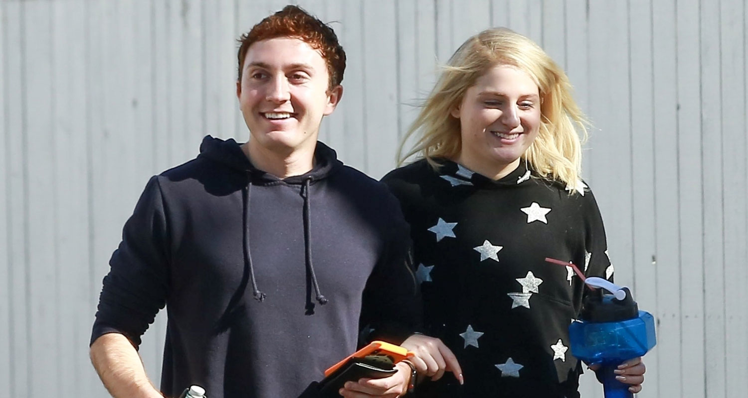 Meghan Trainor & Fiance Daryl Sabara Have a Pre-Valentine’s Date ...