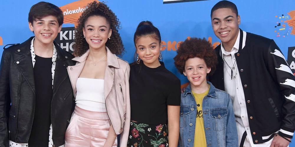 Siena Agudong & Her ‘Star Falls’ Cast Hit First Kids’ Choice Awards ...