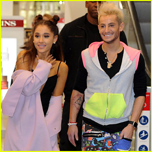 Frankie Grande Shows His Support For Sister Ariana’s New Single With ...