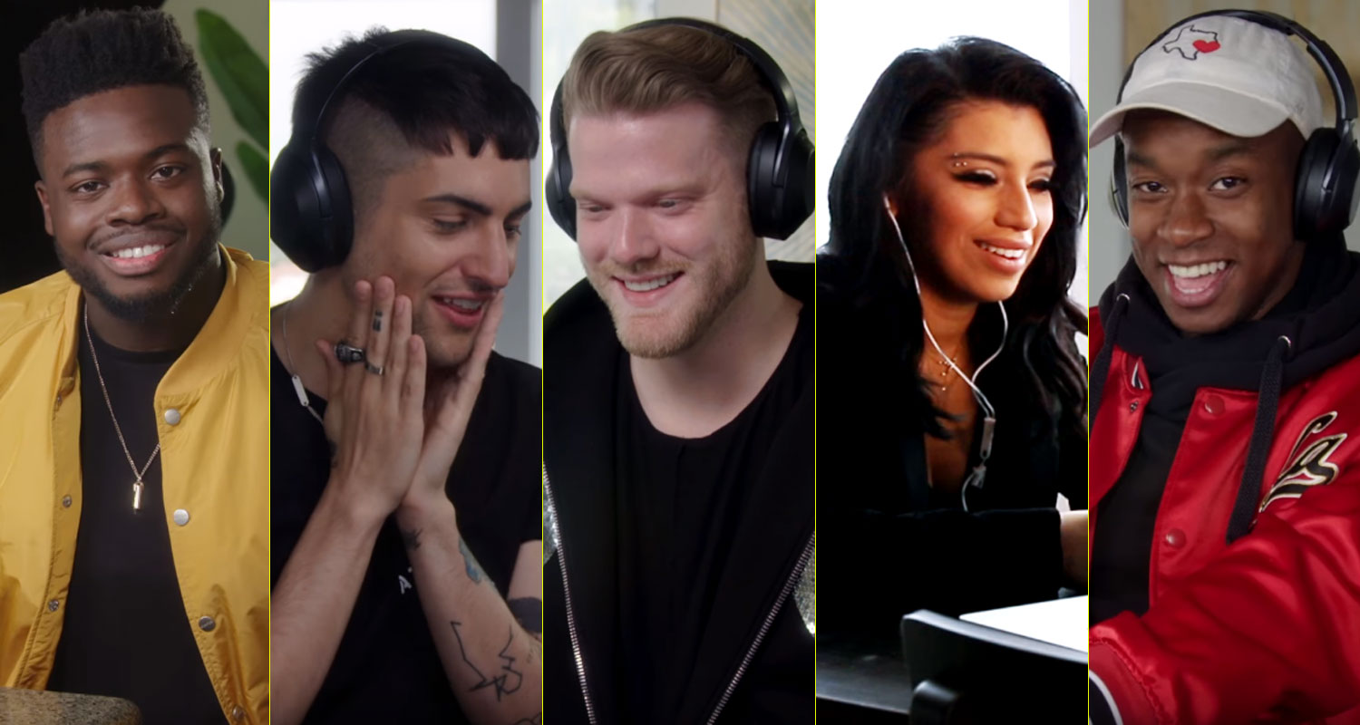 Pentatonix React to Their Biggest Fans – Watch Now! | Pentatonix | Just ...
