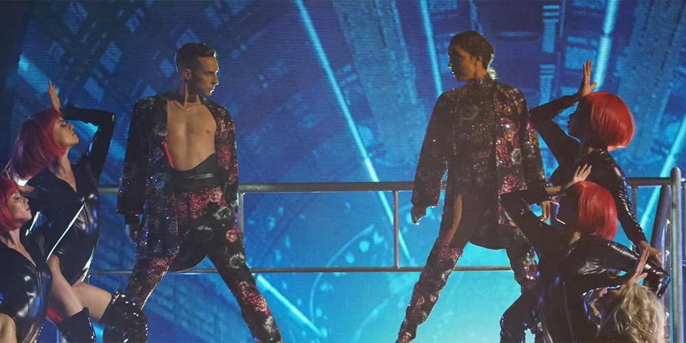 Adam Rippon & Jenna Johnson Wow With Mind Blowing Freestyle on ‘DWTS ...