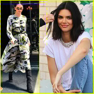 Kendall Jenner Goes Pretty in Camo While Out in NYC! | Kendall Jenner ...