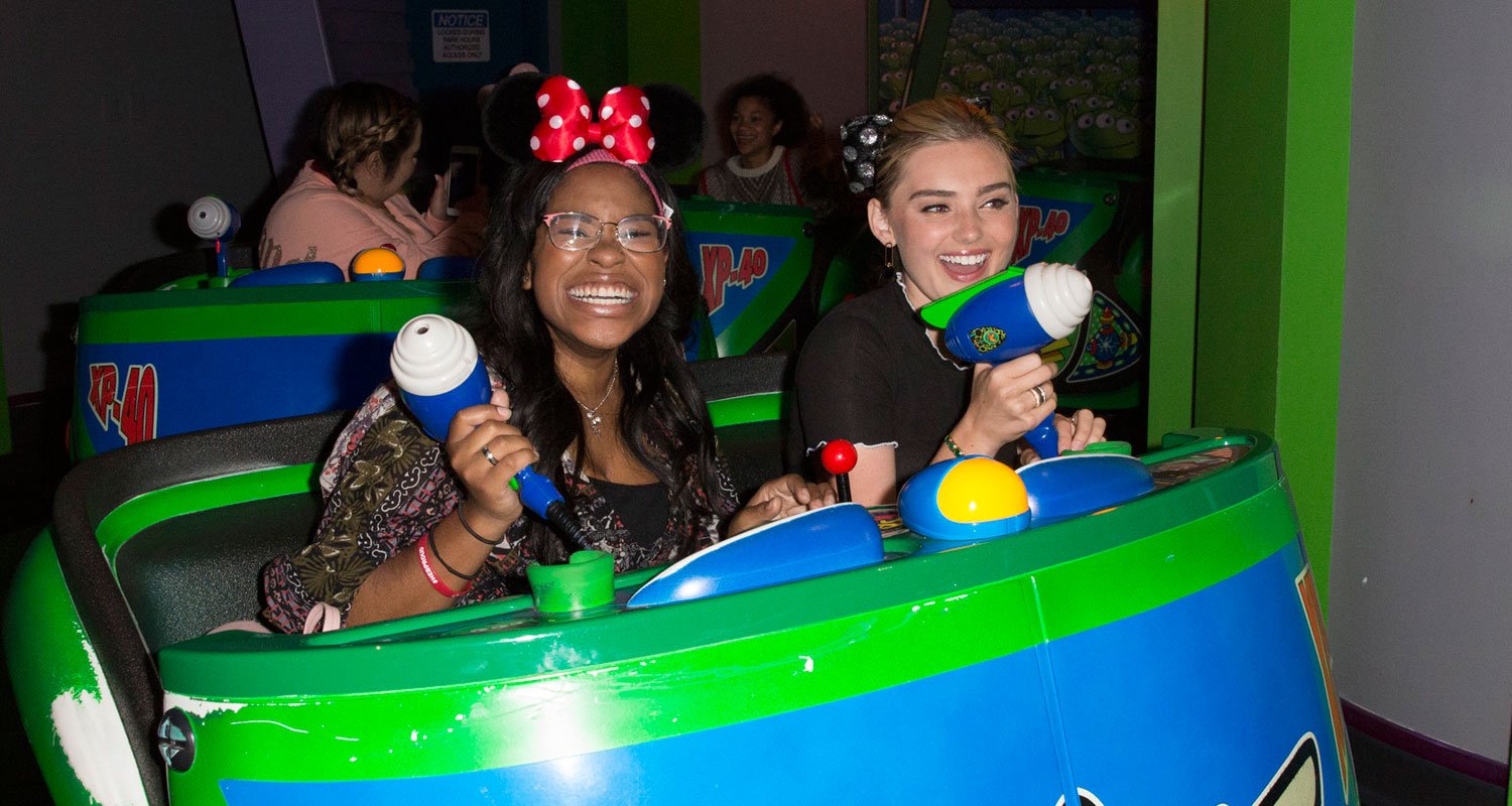 Meg Donnelly Has a Blast With the ‘Zombies’ Cast at Disneyland! | Carla ...