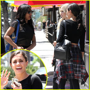 Hayley Erbert Catches Up With DWTS’ Troupe Pals Britt Stewart & Morgan ...